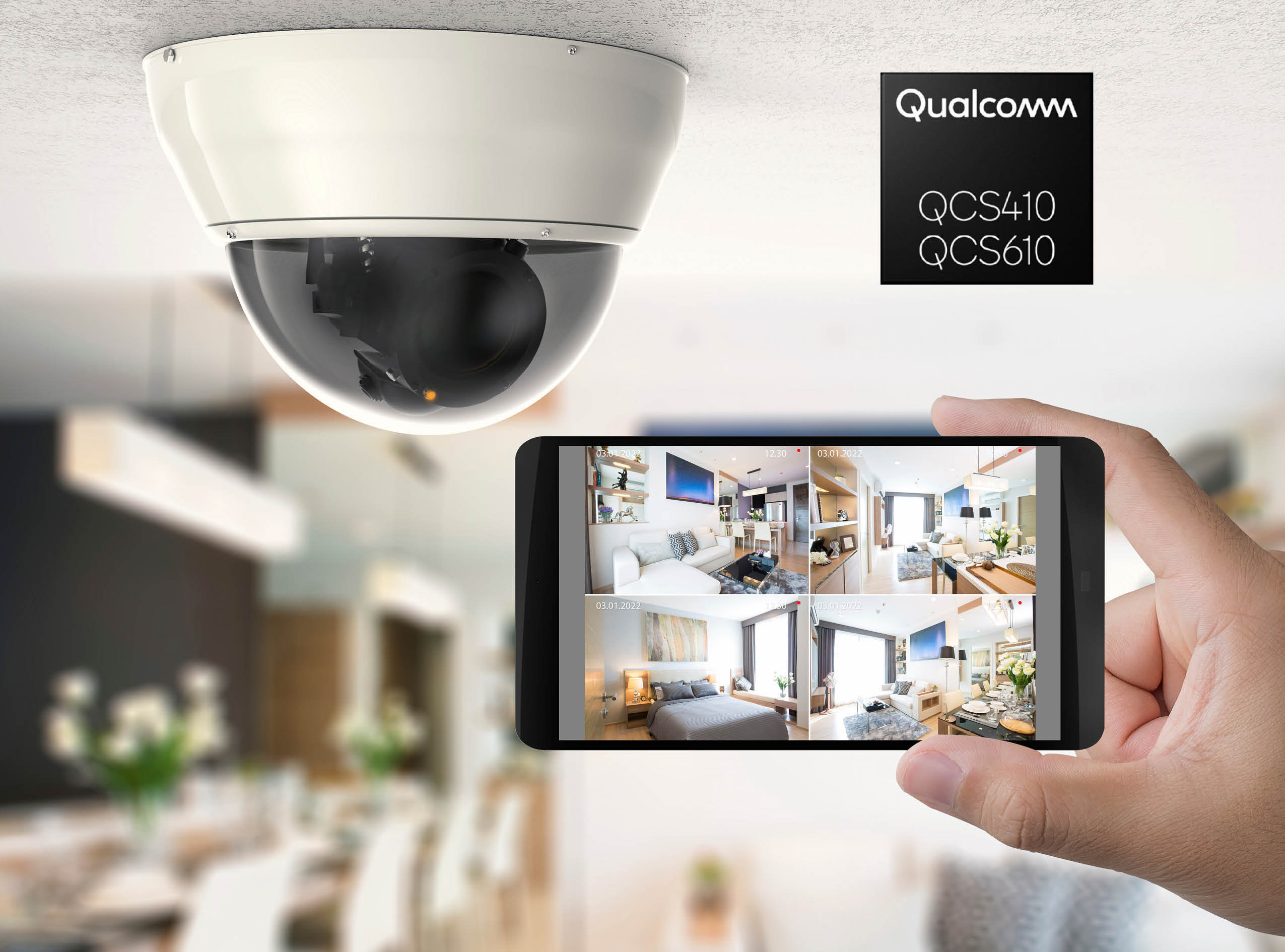 Qualcomm® QCS610 / 410 Vision Intelligence Platform